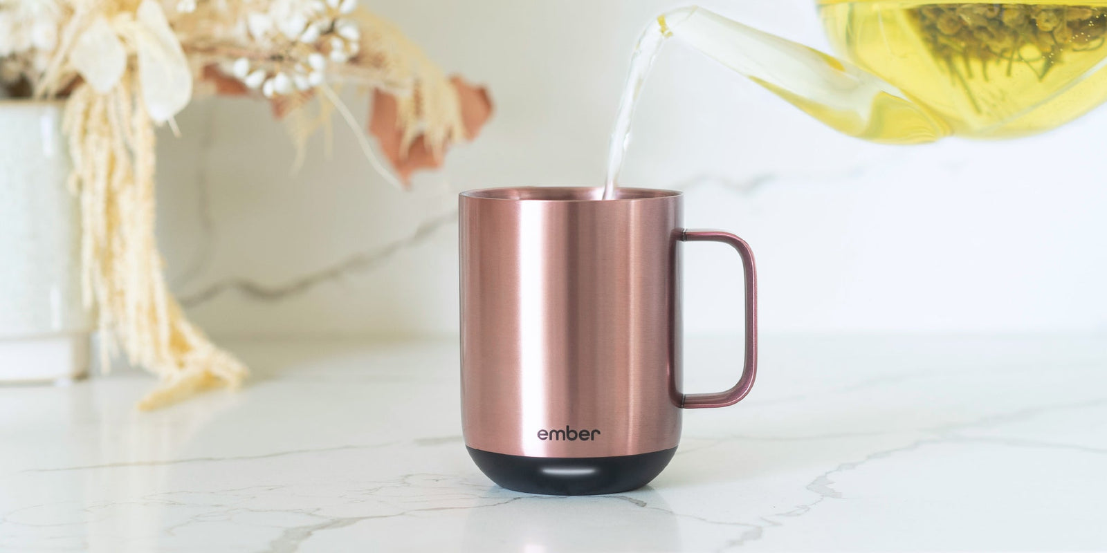 Creamy Vanilla Bloom Latte - Ember®